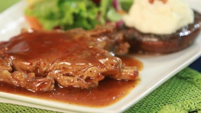 Chuletas de Cerdo con Salsa Agridulce - RECETAS CHILENAS 🥇【 2023 】🍽️